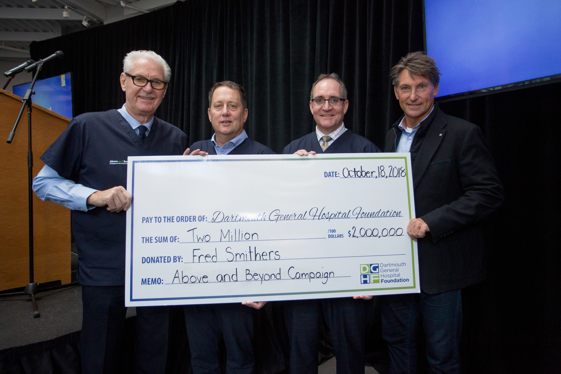 Meet Fred Smithers - Dartmouth General Hospital Foundation